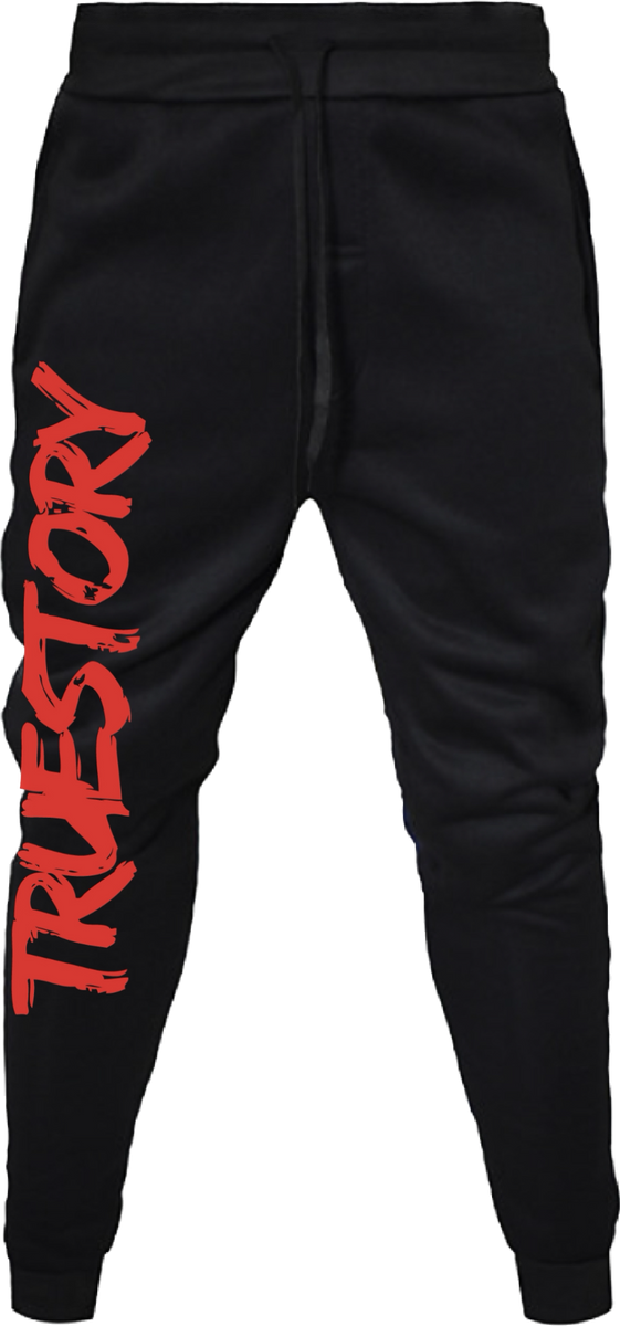 TRUE STORY Jogger - Red Logo – Truestory Merch